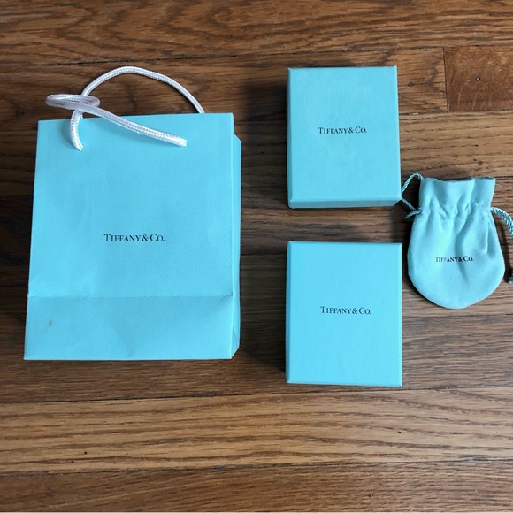 Tiffany & Co. | Jewelry | Tiffany Co Blue Box Bag And Pouch Set 2 Boxes ...